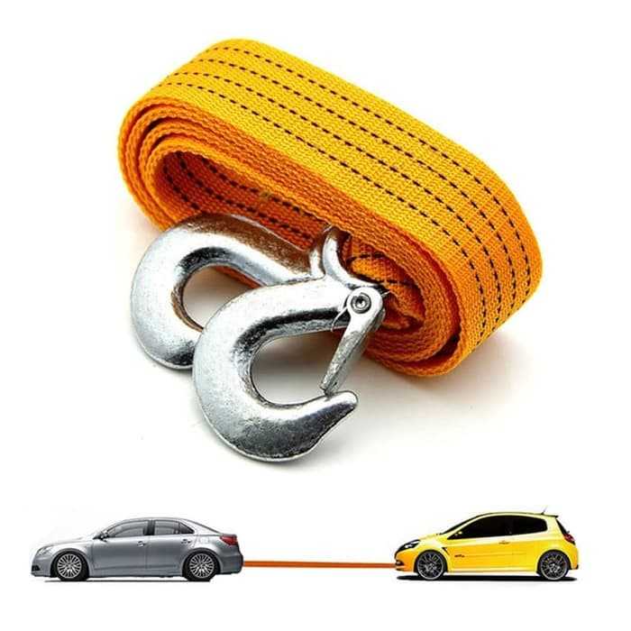 Jual Towing Rope - Tali Derek Mobil Emergency 3 Meter 3 Ton Car
