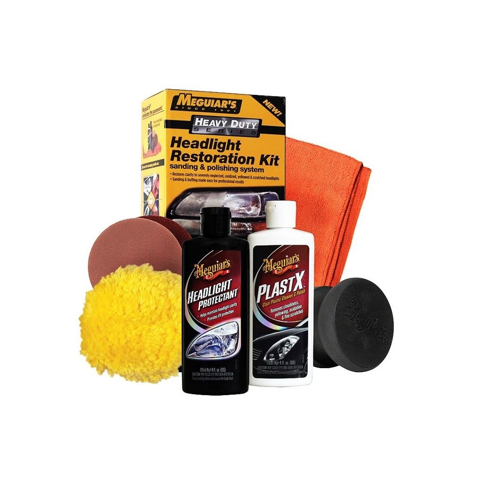 Jual G3000 Meguiar's Heavy Duty Headlight Restoration Kit