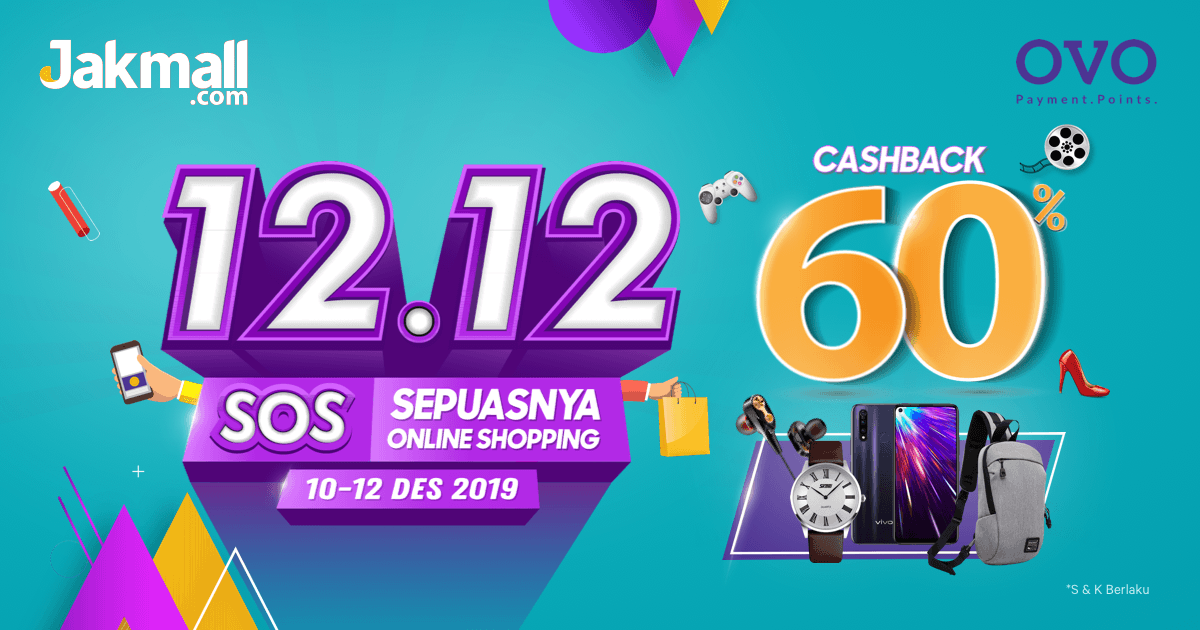 OVO Harbolnas 12.12 | Jakmall.com