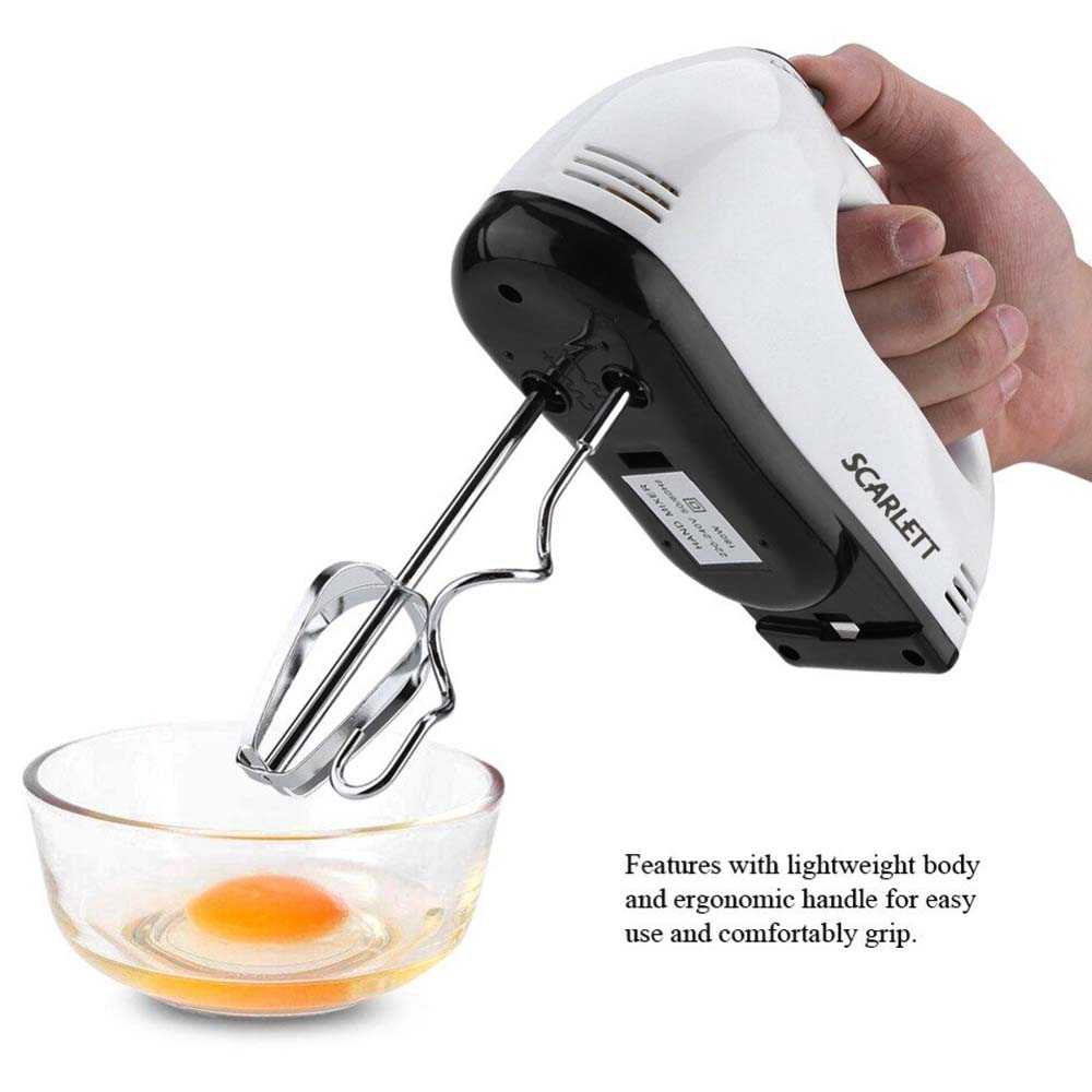 Jual Super Hand Mixer, Pengaduk 7 Kecepatan Otomatis - Free 4
