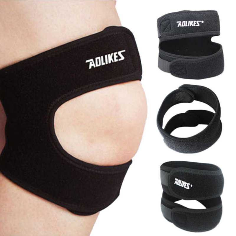 Jual AOLIKES Pelindung Lutut Olahraga Fitness Knee Support
