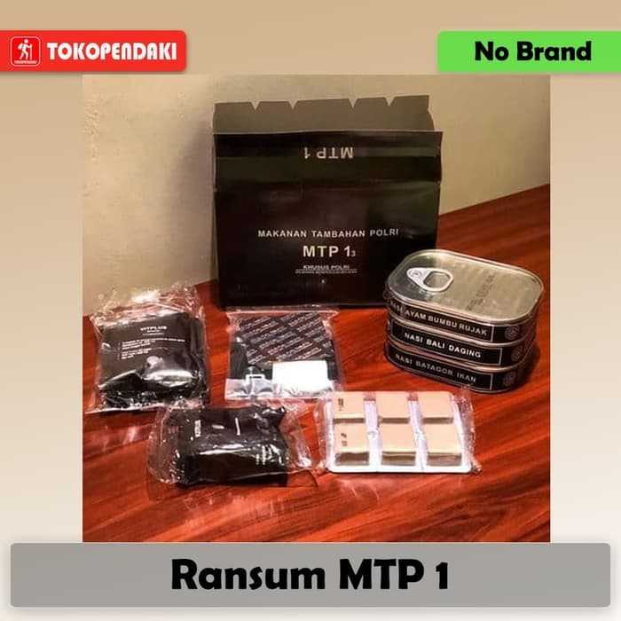Jual Paket Lengkap Ransum MTP 1 Makanan Siap Saji Praktis