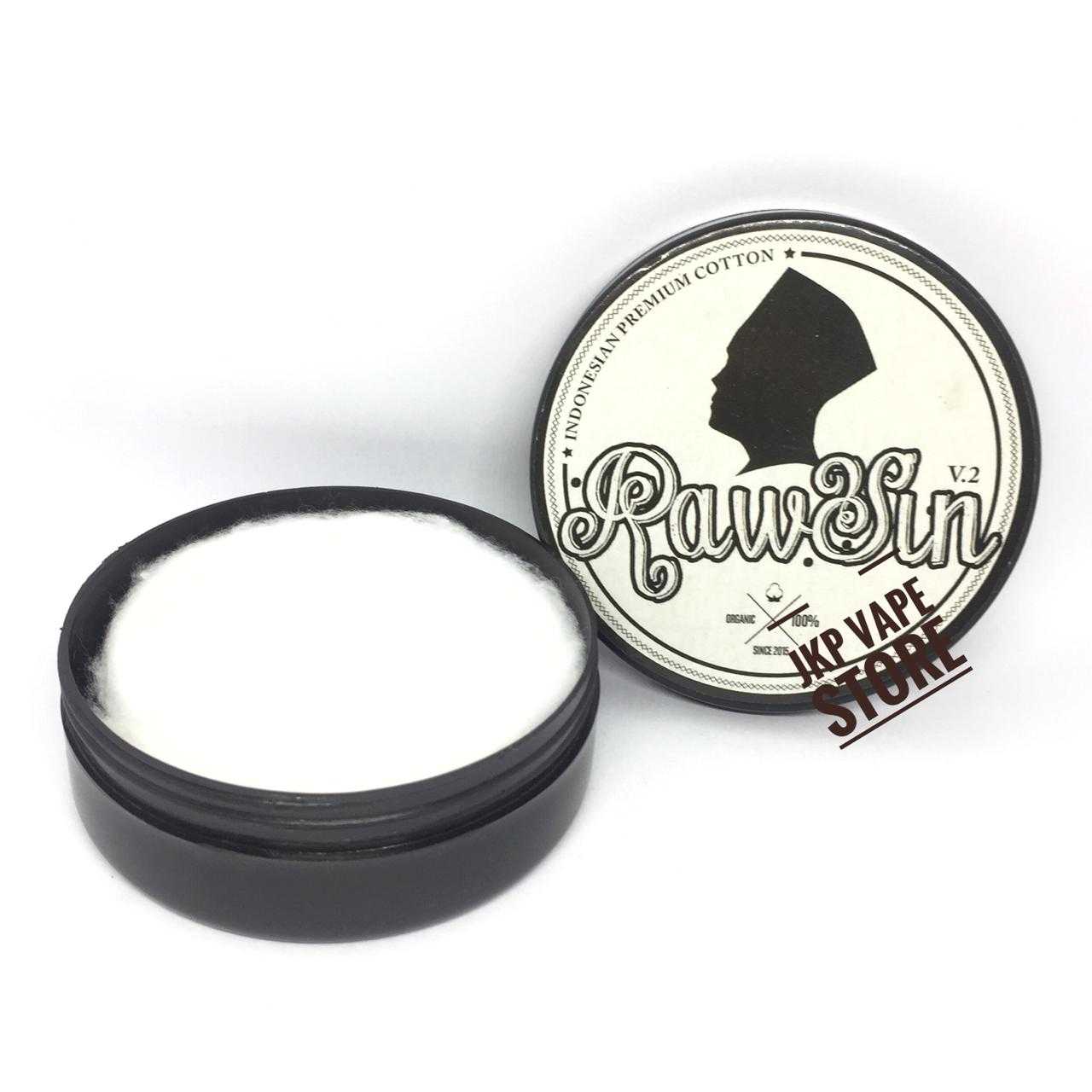 Jual RAWSIN V2 COTTON - PREMIUM WICKING KAPAS VAPE AUTHENTIC