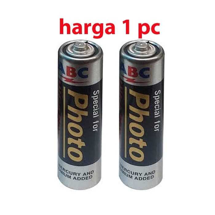 Jual BATRE ABC AA PHOTO ORIGINAL harga per 1 pc | Jakmall.com