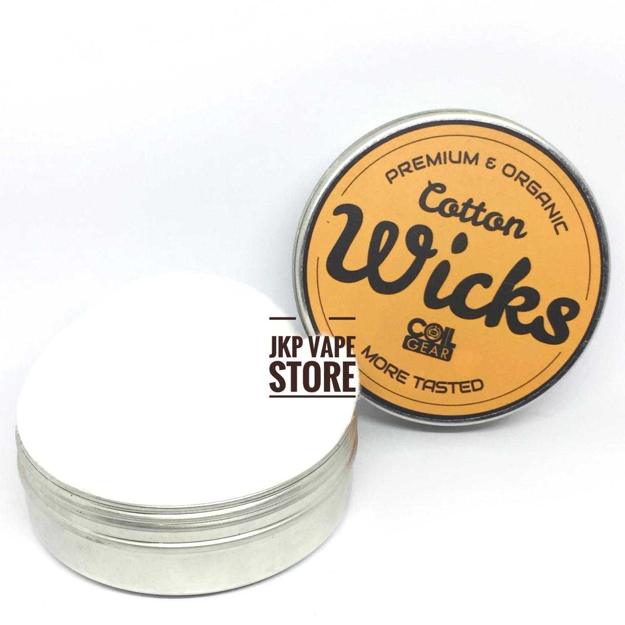 Jual COIL GEAR COTTON WICKS V1 - PREMIUM WICKING VAPE AUTHEN
