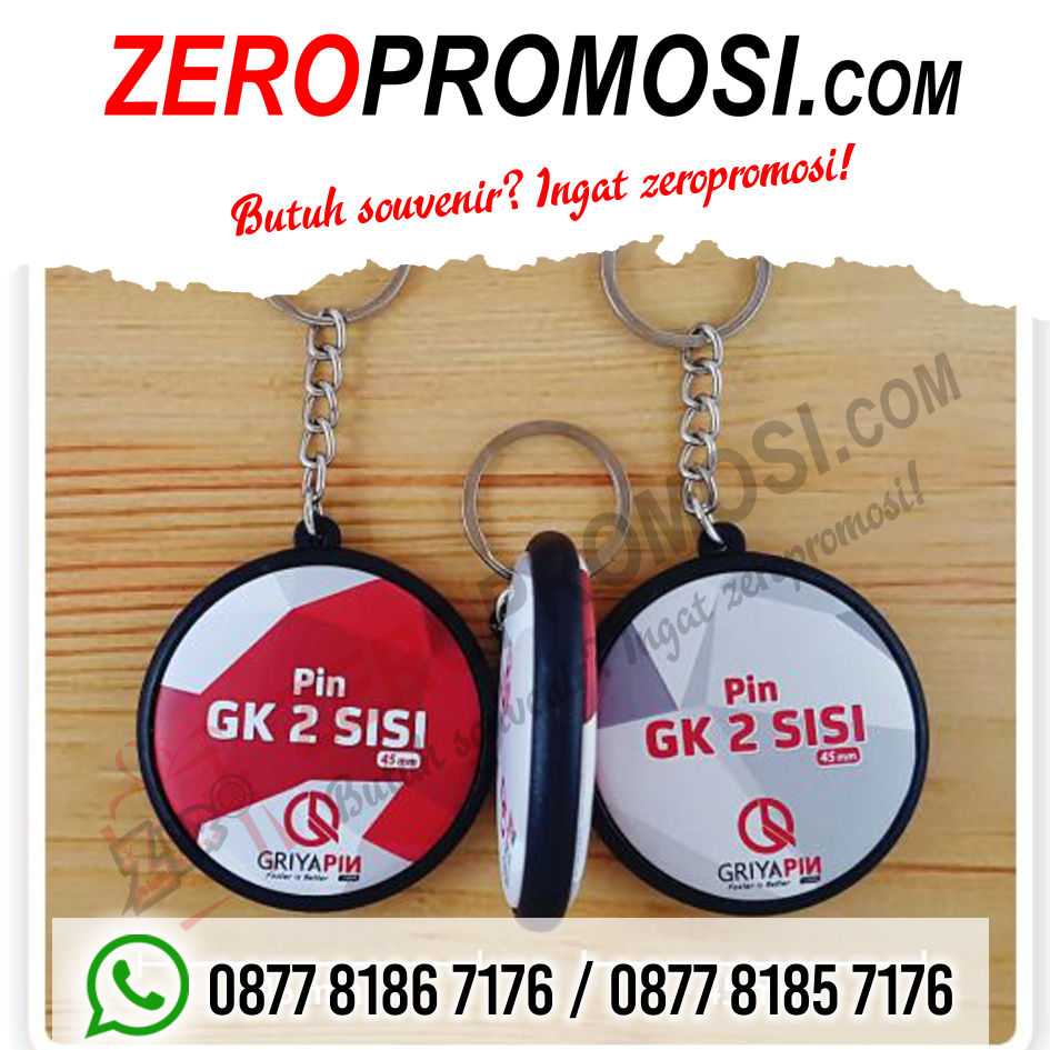 Jual Gantungan PIN 2 Muka (Bolak-balik) Custom | Jakmall.com
