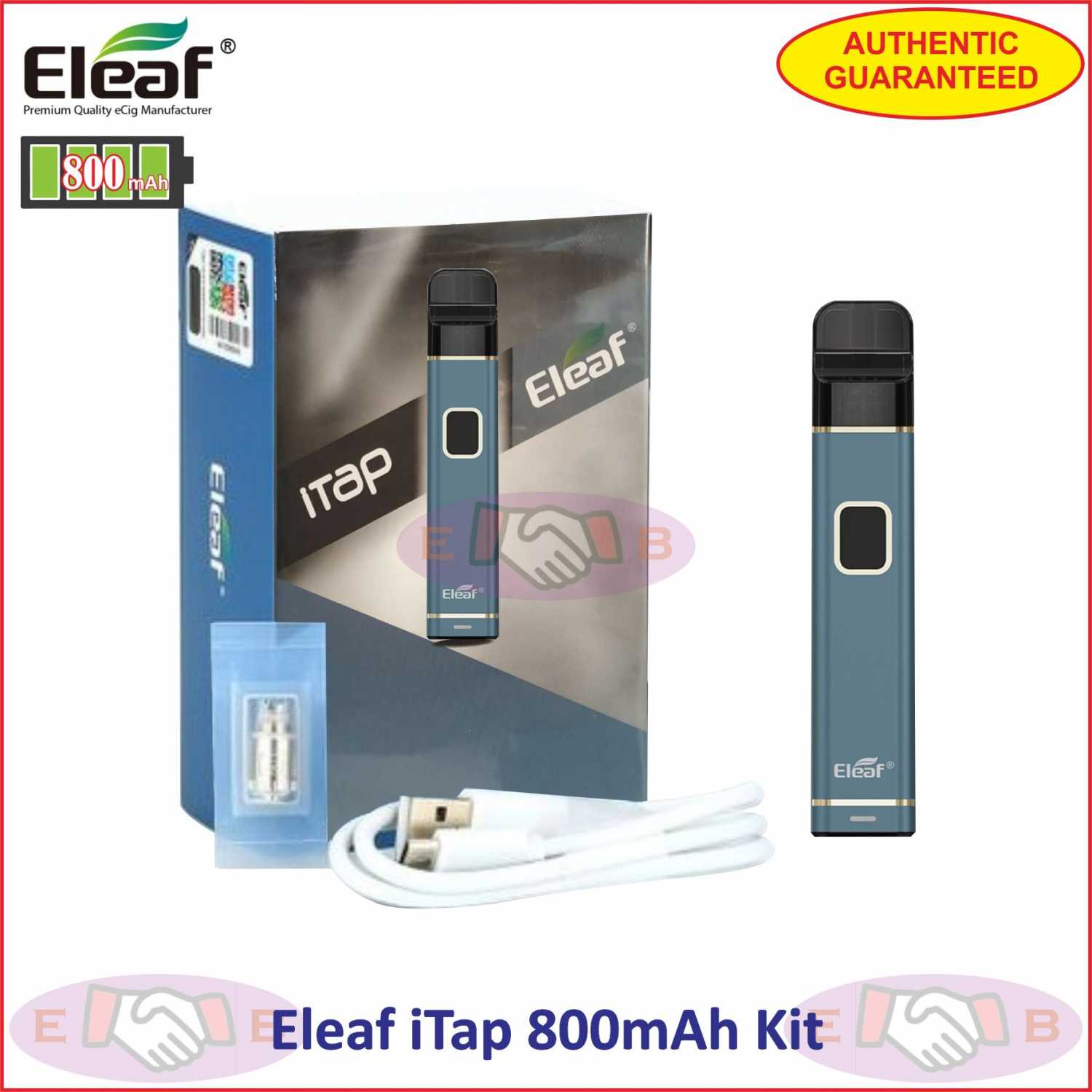 Jual Eleaf iTap 30W 800mAh Pod System Vaporizer Kit - Authentic