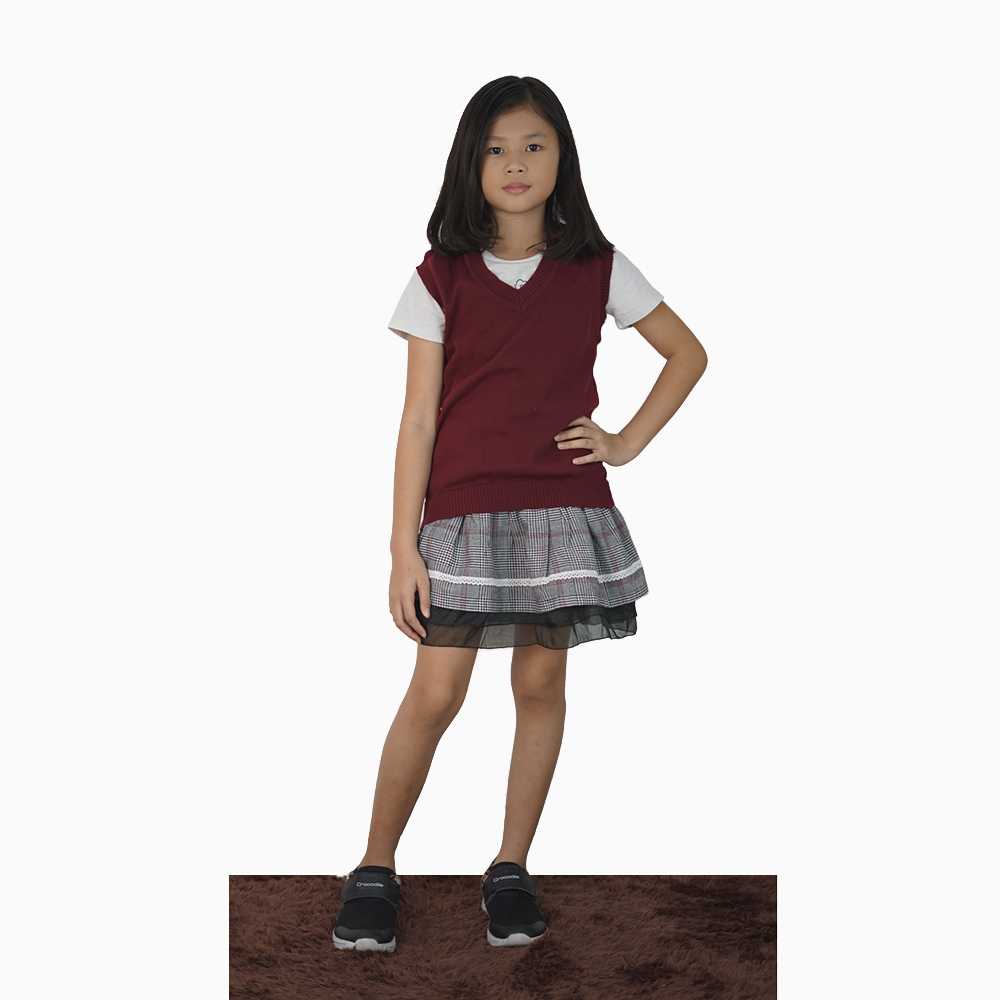 Jual Rompi Vest Rajut Anak sekolah perempuan - Jfashion Richie