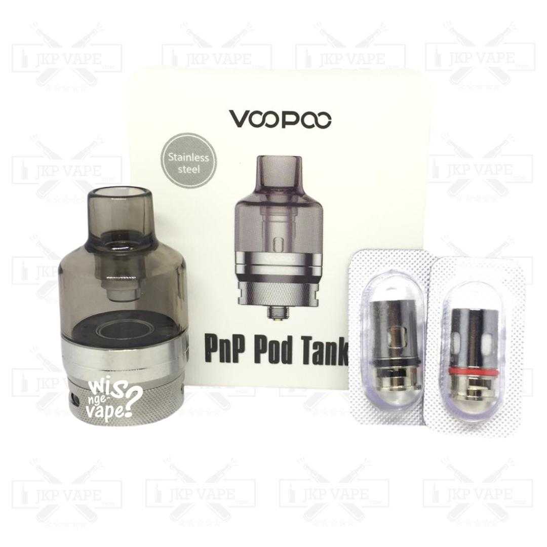 Jual Voopoo PnP Pod Tank Cartridge with 2 Coils & Adapter