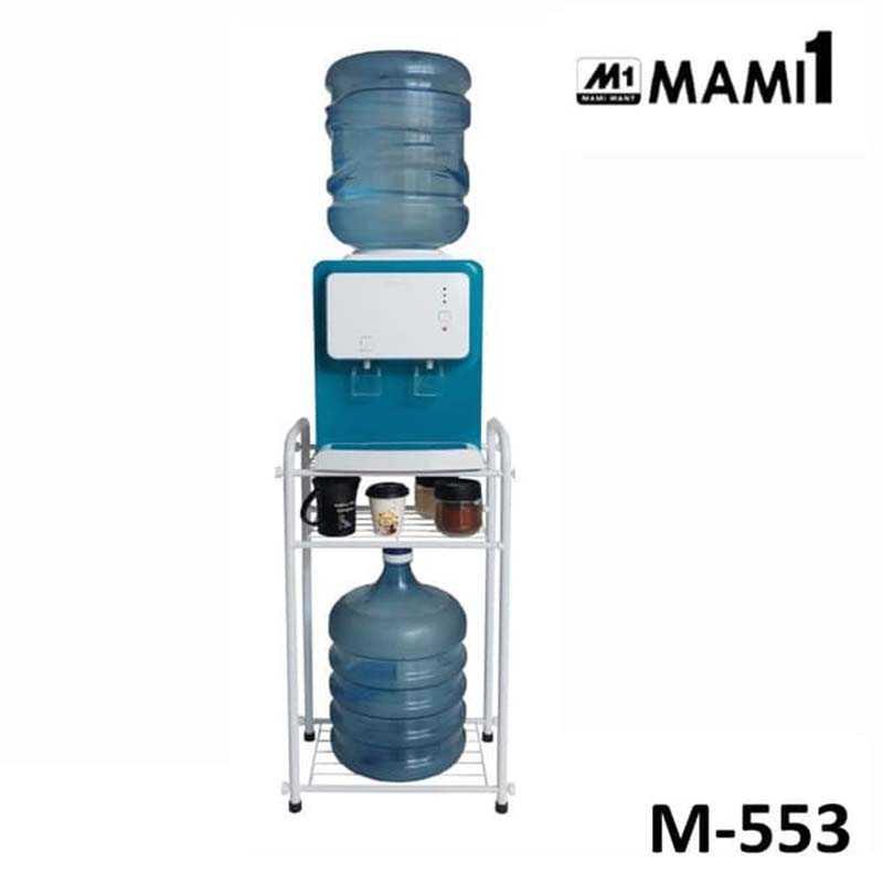 Jual WM M1 MAMI1 Rak dispenser galon air 20L dgn rak Gelas