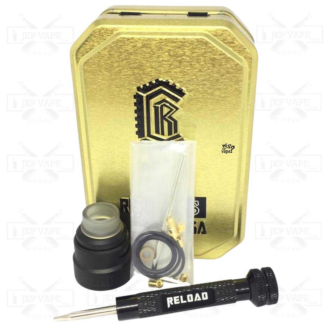 Jual Reload S RDA Authentic - Reload Vapor USA - Black | Jakmall.com