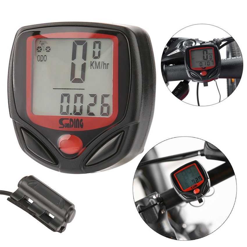 Jual SB-318 Bicycle Speedometer LCD Spidometer Pengukur | Jakmall.com