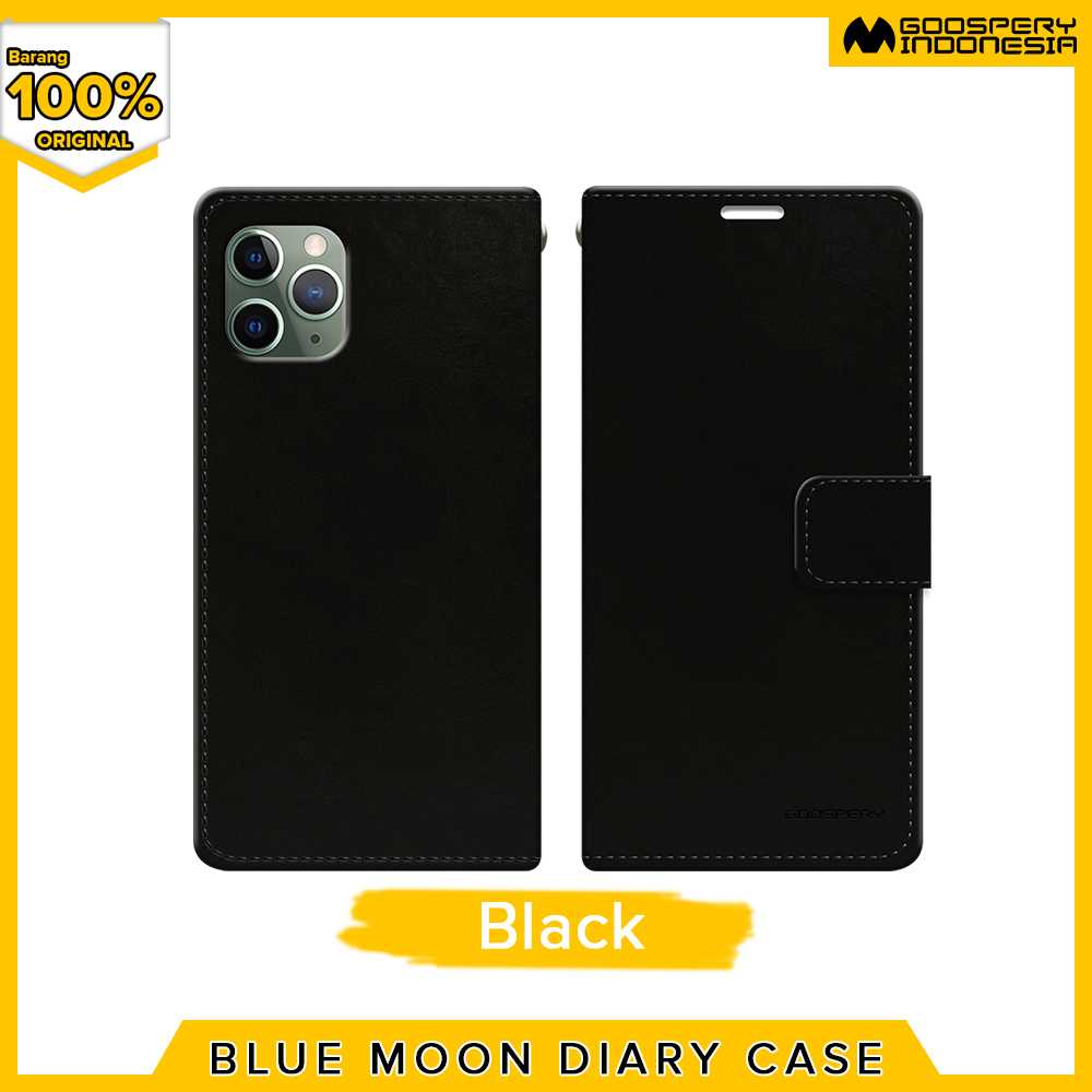 Jual Goospery iPhone 11 Pro Max 6.5 Blue Moon Diary Case | Jakmall.com