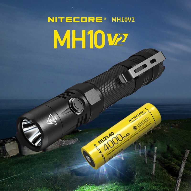 Jual NITECORE Senter CREE XP-L2 V6 LED IP68 1200 Lumens - MH10 V2