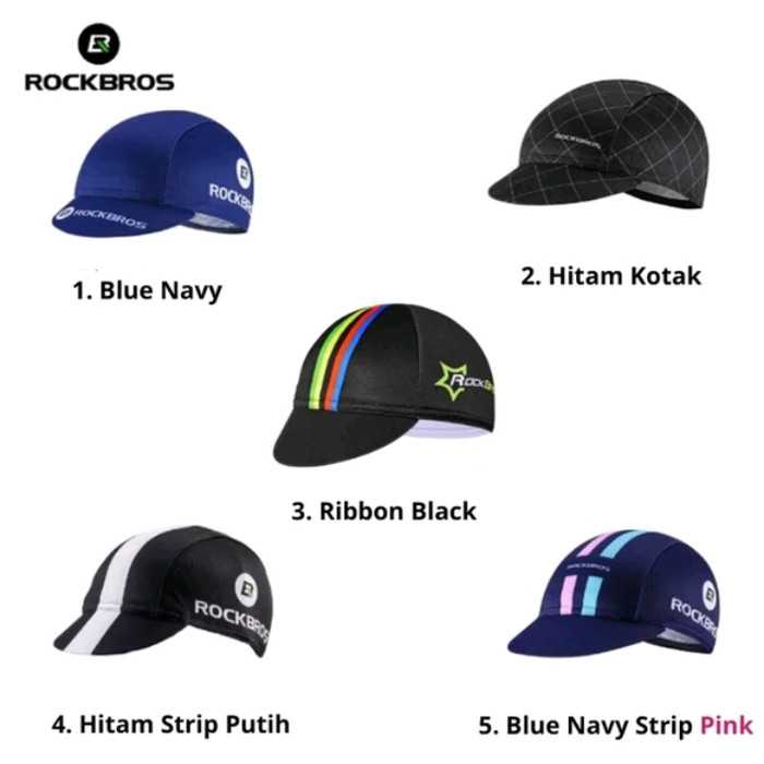 Jual Rockbros Topi Sepeda Cycling Caps MTB Sepeda Lipat BMX