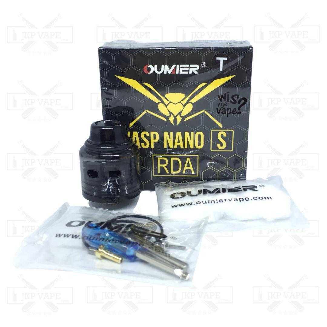 Jual Oumier Wasp Nano S RDA 25mm Dual Coil Authentic | Jakmall.com
