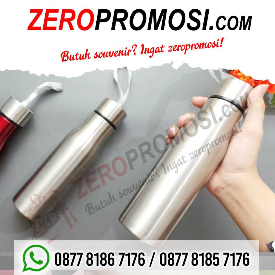 Jual Botol minum stainless BT-08 untuk souvenir dengan custom
