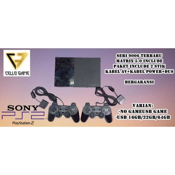 Jual MESIN PS2 SONY SLIM MATRIX 5.0 USB GAME READY PLAY | Jakmall.com
