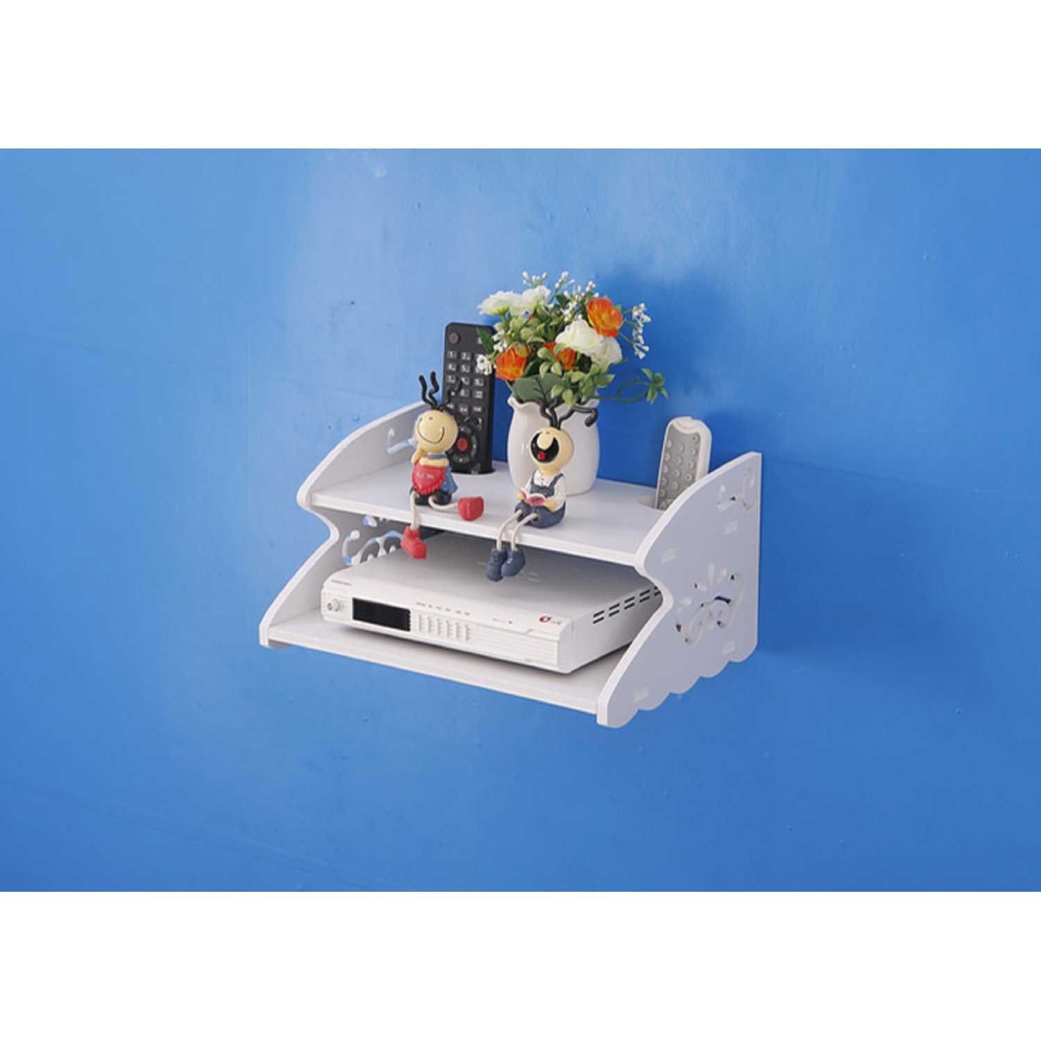 Jual DIY WIFI Router Wall Shelves Big / Rak Dinding WIFI Besar