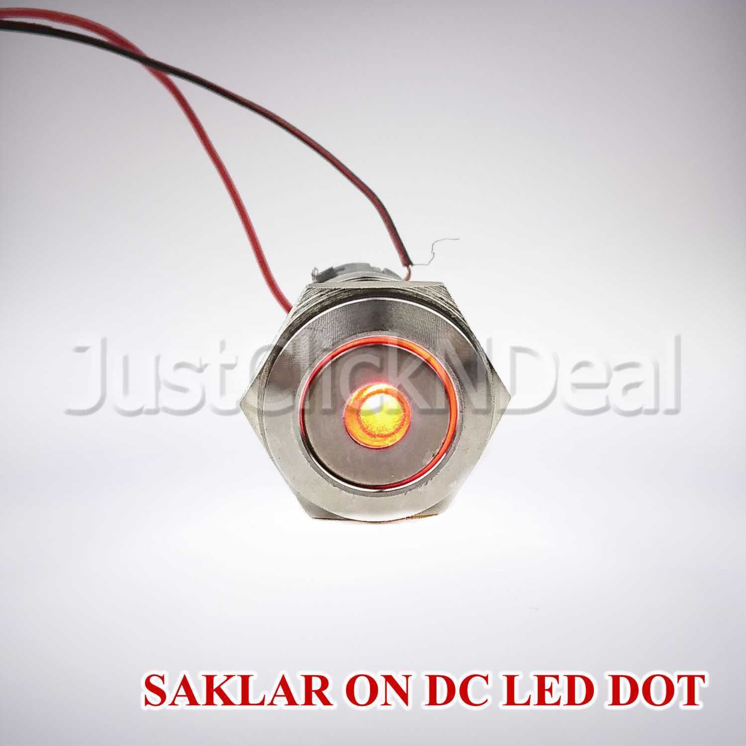 Jual Saklar On DC SS 16 mm LED DOT | Jakmall.com