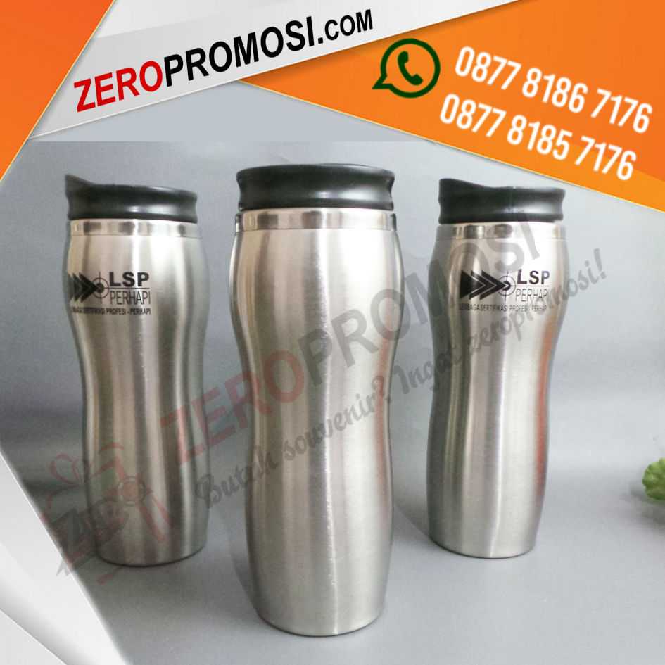 Jual Souvenir Tumbler Altis Silver + Sablon 400ML CO313 | Jakmall.com