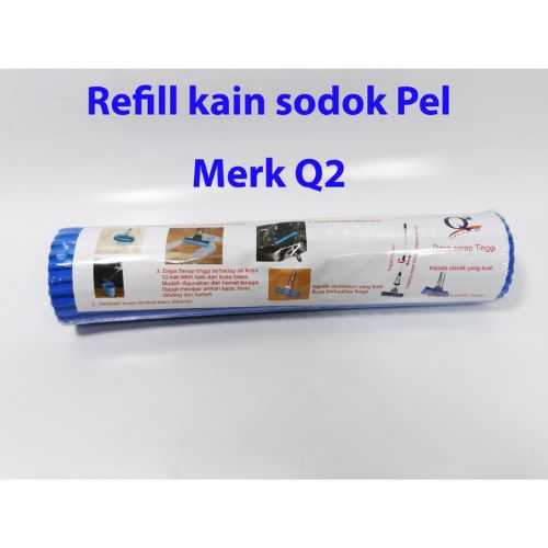 Jual Refill Kain Busa Alat Sodok Pel Pembersih Lantai Q2-103