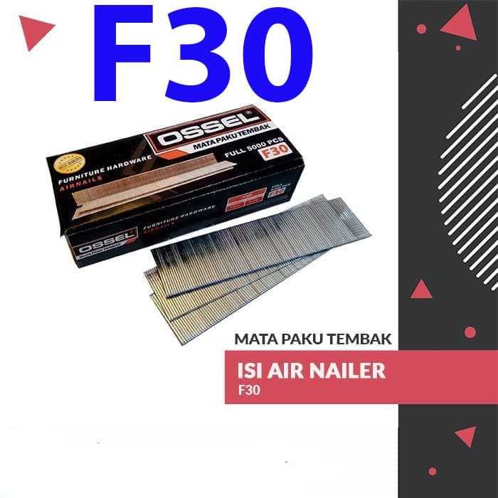 Jual Isi Air Nailer Mata Paku Tembak F30 OSSEL | Jakmall.com
