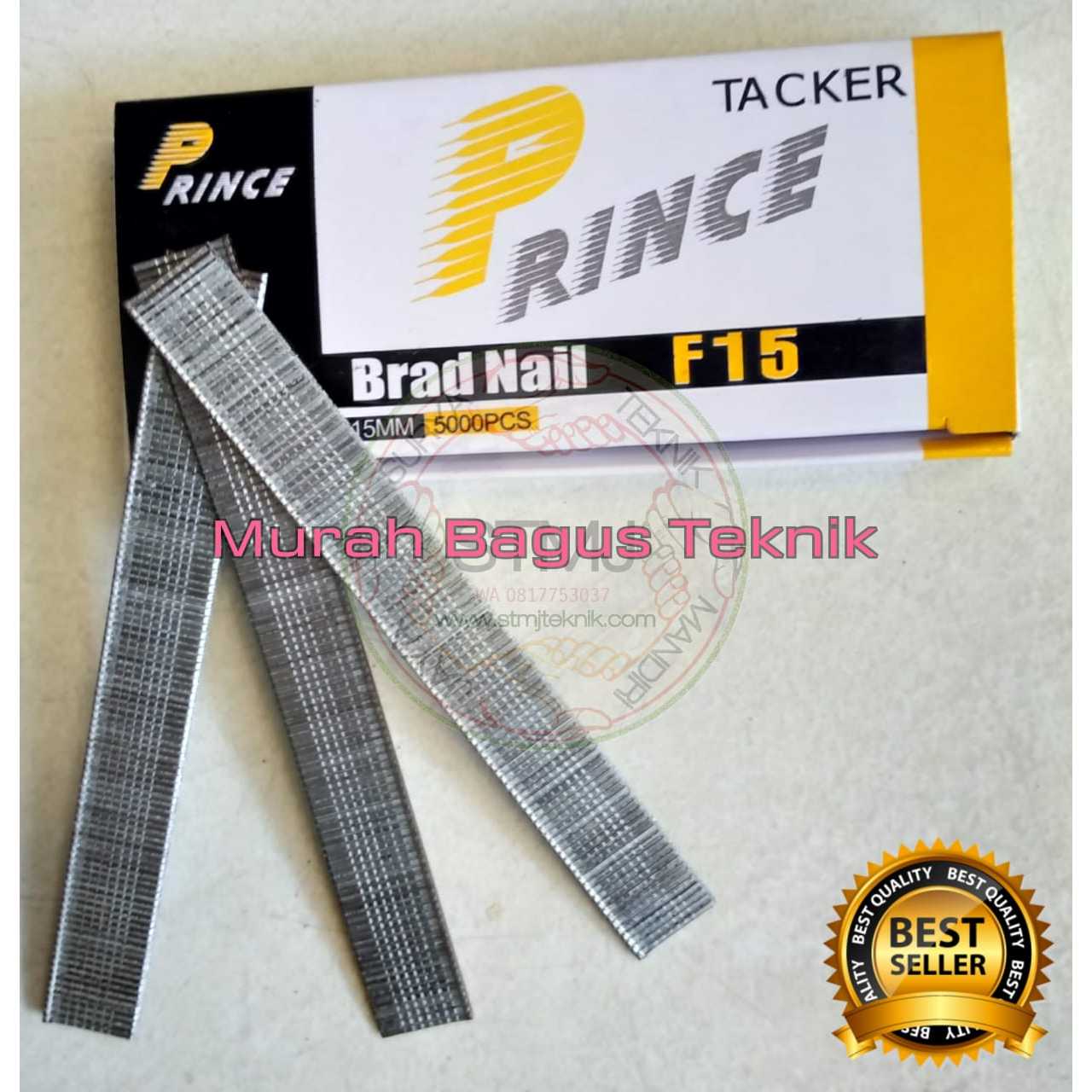 Jual ISI STEPLES F15 MODEL PAKU REFIL STAPLES GUN STAPLES NAILS