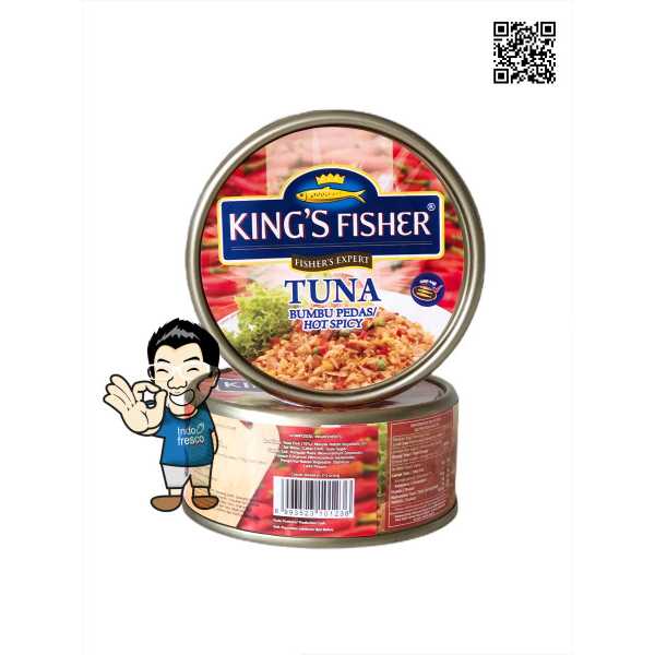 Jual Kings Fisher Tuna In Canned- Daging Tuna Kaleng 170 g