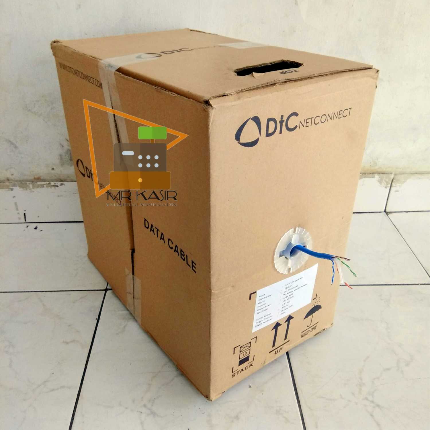 Jual Cable Lan/Jaringan/Network kabel UTP Cat6 DTC Netconnect