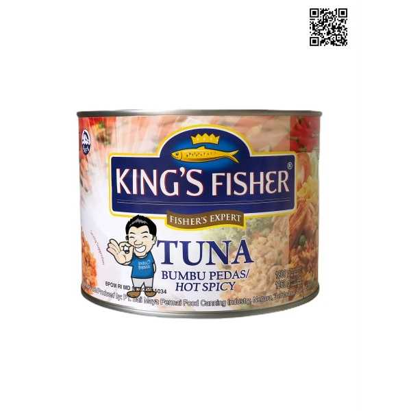Jual Kings Fisher Tuna In Canned- Daging Tuna Kaleng 1800 g
