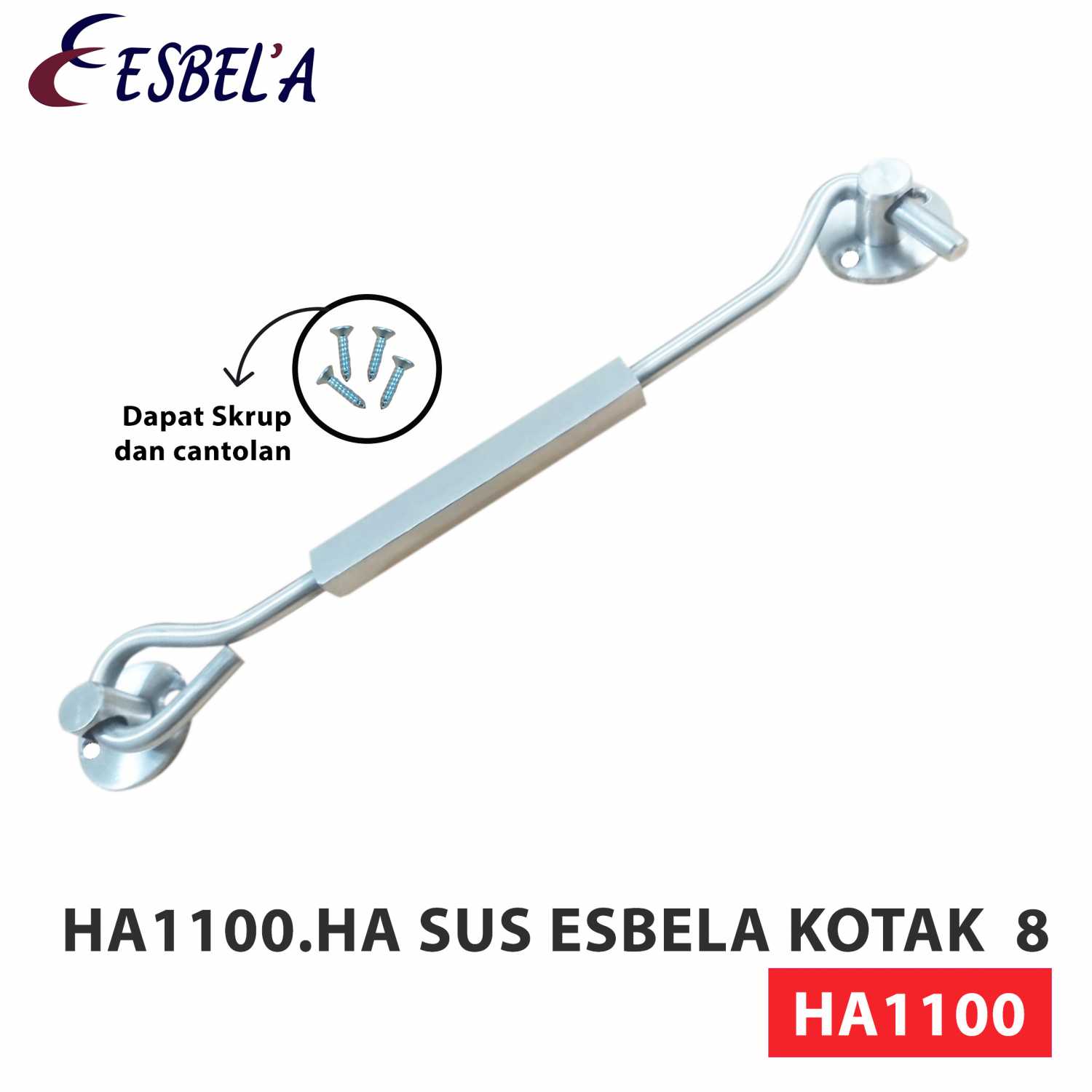 Jual Hak Angin/kait angin Esbela Kotak 8" (HA 1100) | Jakmall.com