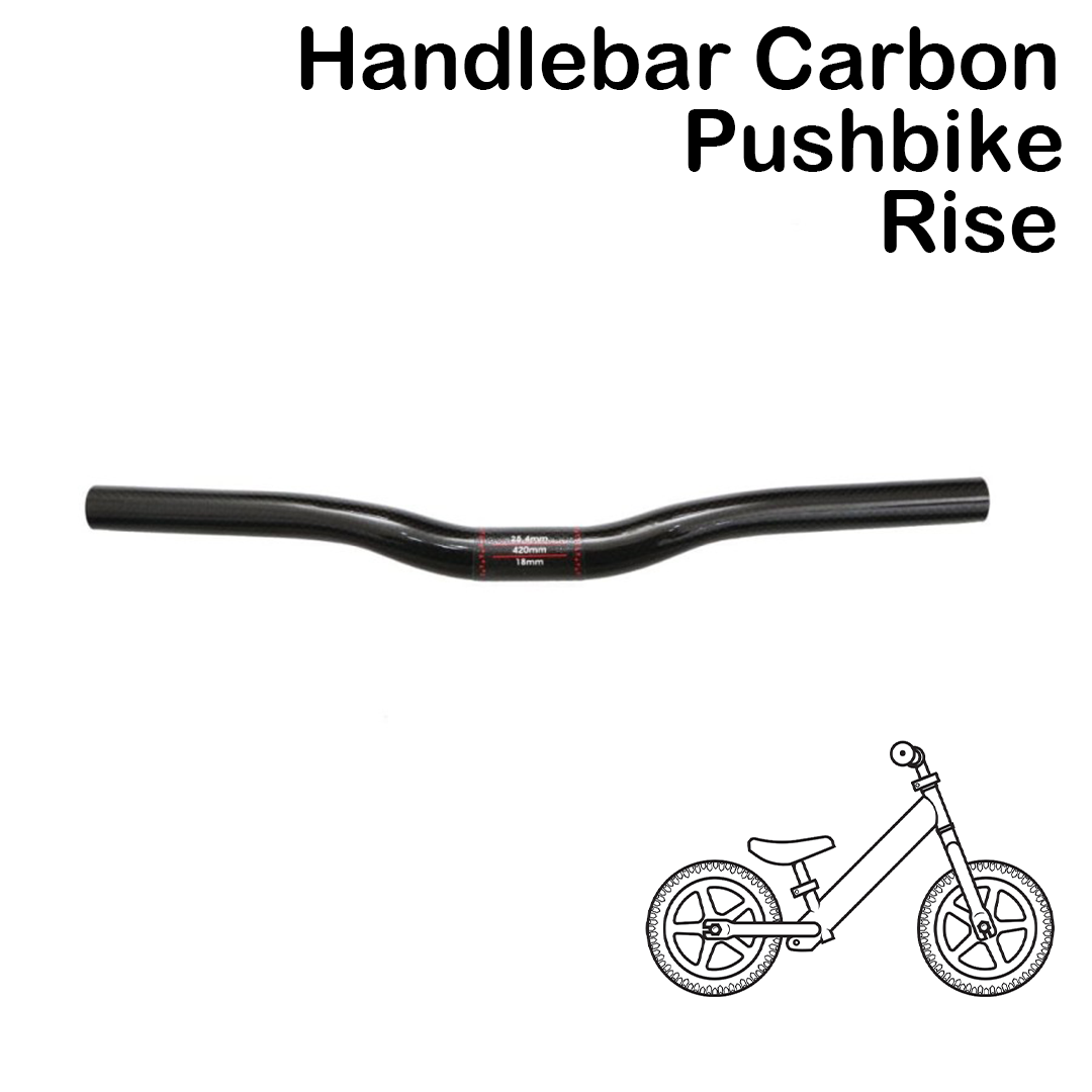 Jual Handlebar Stang Sepeda Pushbike Balance Bike Carbon Karbon