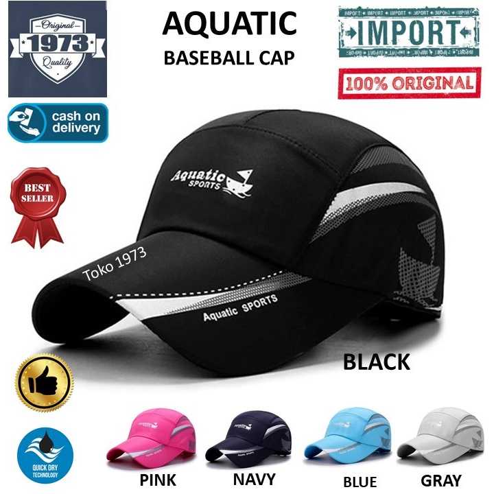 Jual Baseball cap : AQUATIC SPORTS - Topi Baseball Topi Quick