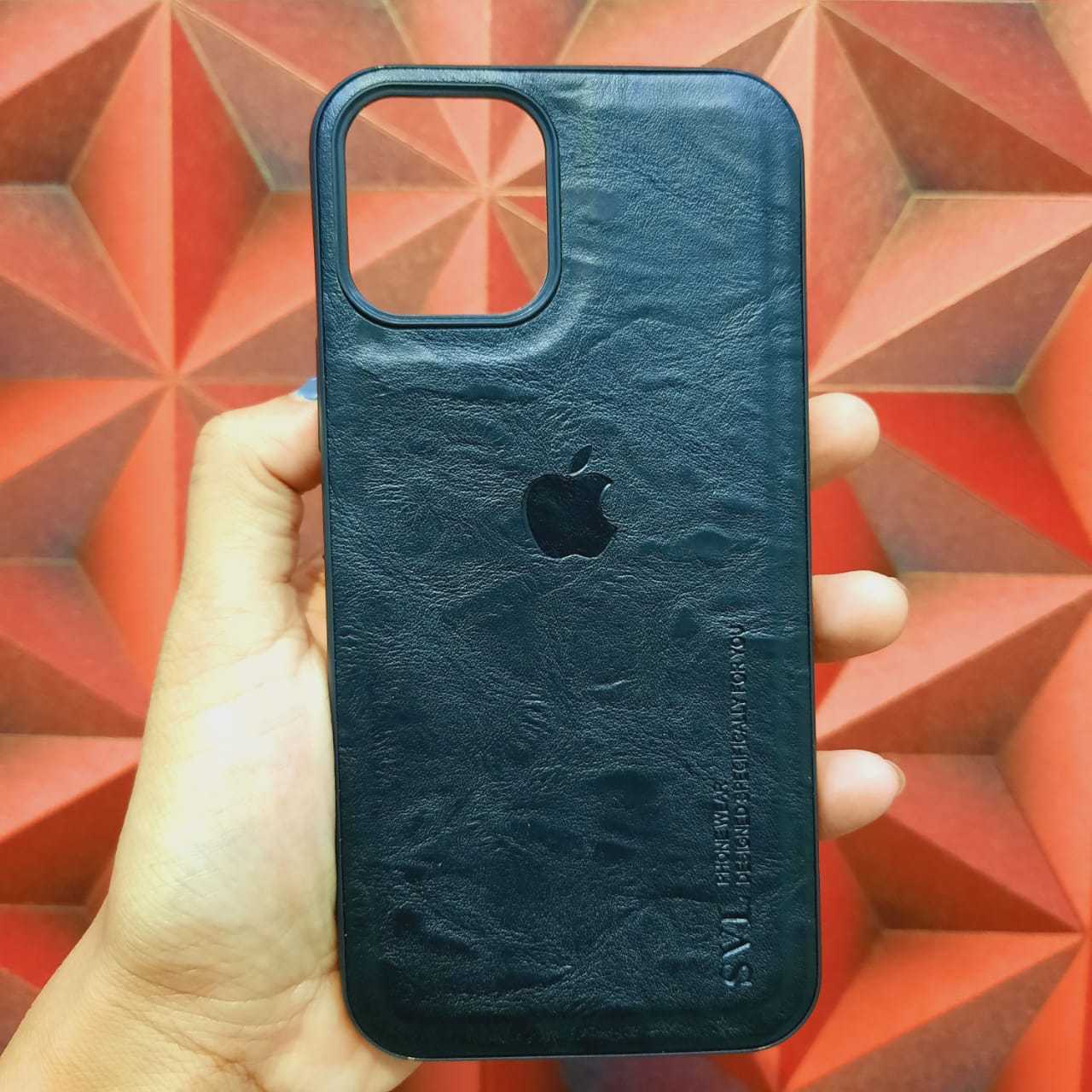 Jual SVL Leather Case For Iphone 12 Pro Casing Kulit Softcase