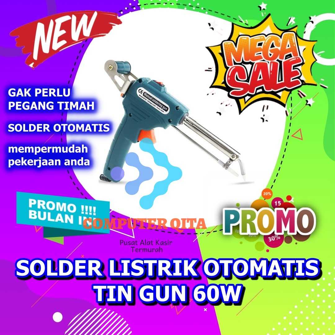 Jual Solder Iron Automatic Tin Gun 60W - GT10 Solder Listrik