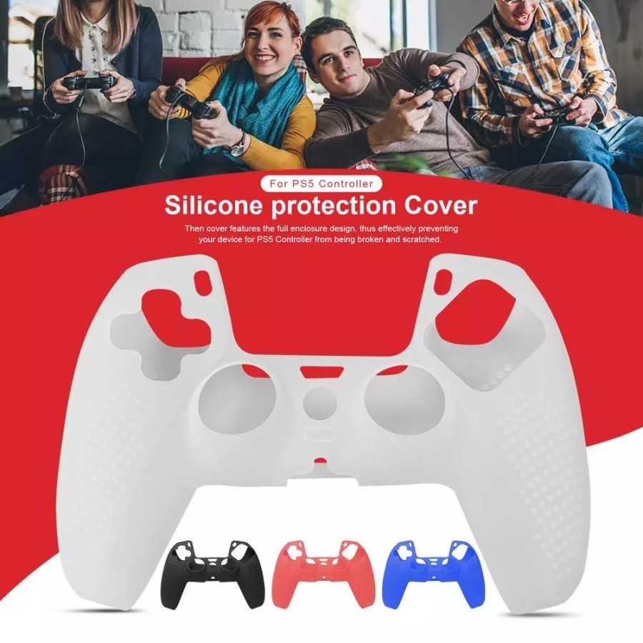Jual DUALSENSE PS5 SILICONE SLEEVE STIK PS5 COVER CASE PROTECTOR