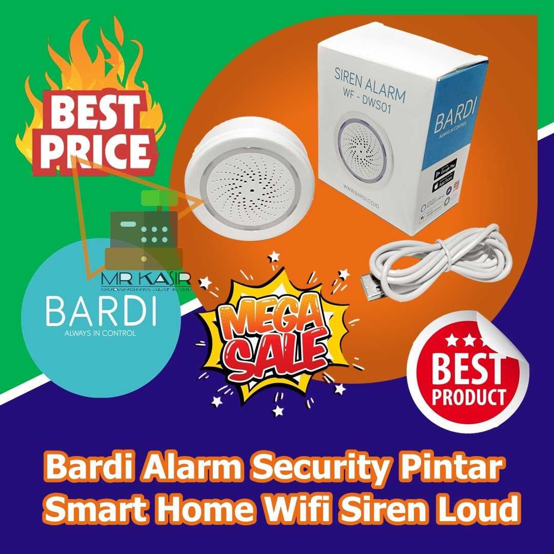 Jual Bardi Alarm Security Pintar Smart Home Wifi | Jakmall.com