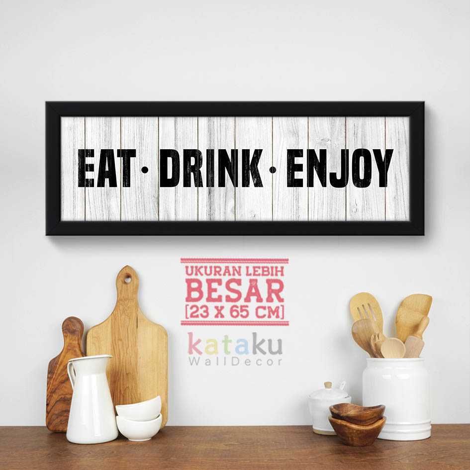 Jual Hiasan Dinding Dekorasi Dapur Ruang Makan Wall Decor Eat