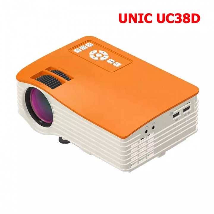 Jual UNIC UC38D Home Portable LED Projector 40 ANSI Lumens