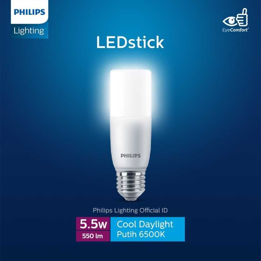 Jual Philips LED Stick 5.5W E27 6500K Putih | Jakmall.com