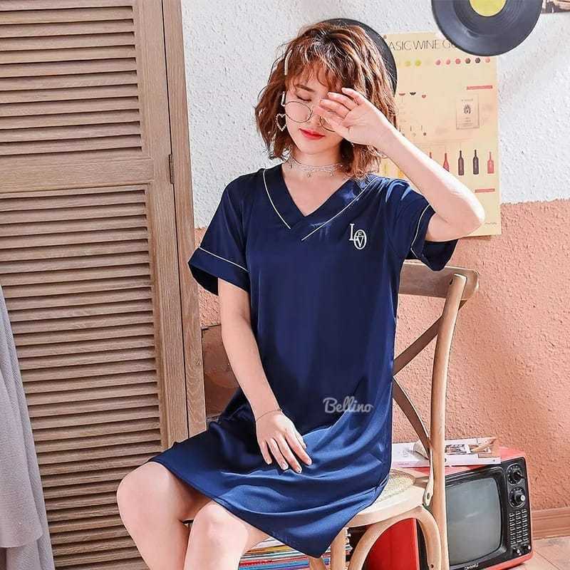 Jual Mini dress Silk Satin Classy Lingerie Premium Lingerie