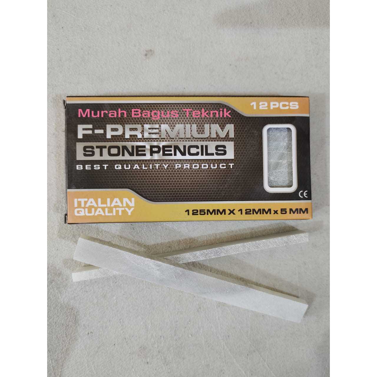 Jual F-Premium Stone Pencils Italian Quality Kapur Besi Ferrari