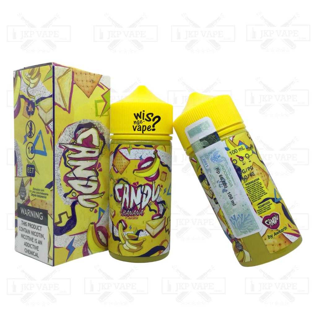 Jual Candu V2 Banana Cheesecake 100ML - Liquid Vape Freebase
