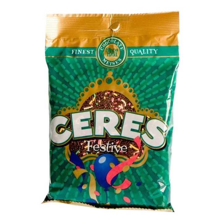 Jual CERES Festive Coklat Meses 225 gr Kemasan Topping Coklat