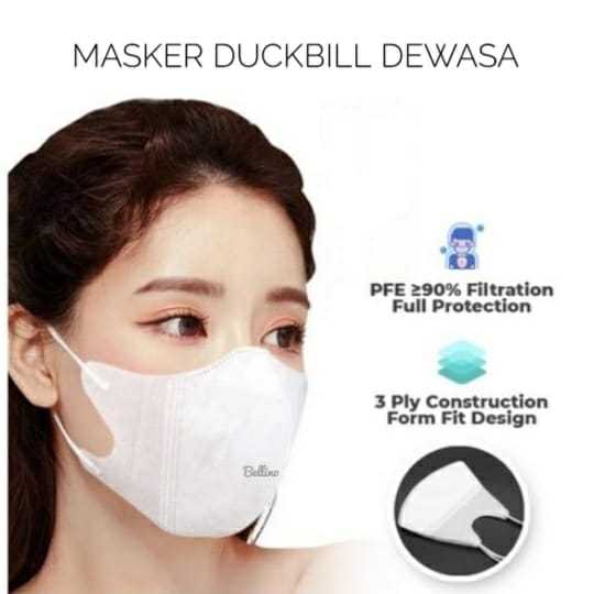 Jual Masker Anti Debu Original Face Mask Masker Duckbill Import