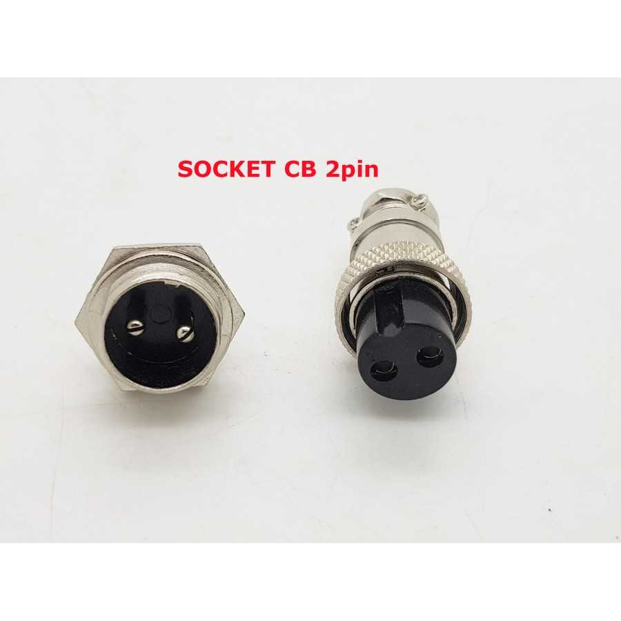 Jual Connector CB 2 Pin Set / konektor / socket | Jakmall.com
