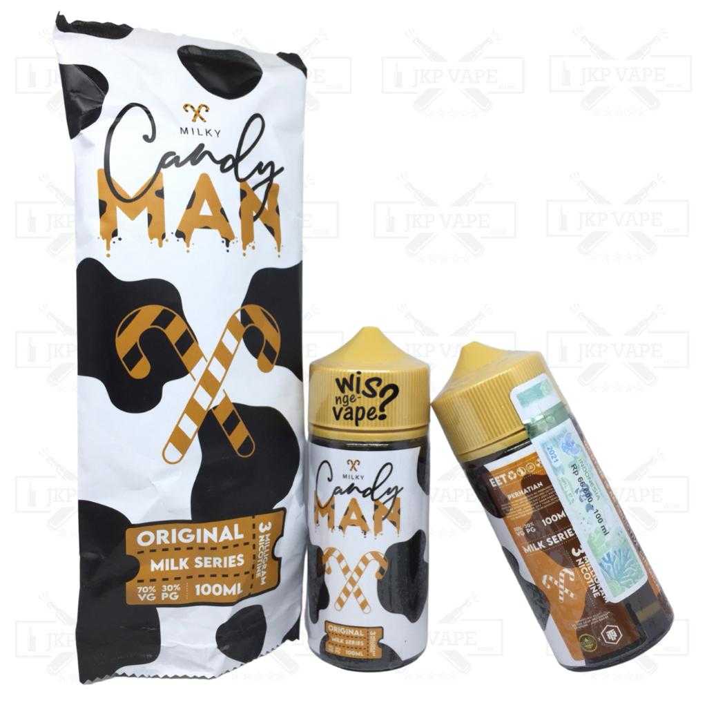 Jual Candyman Milk Series Original Milk 100ML - Liquid Vape