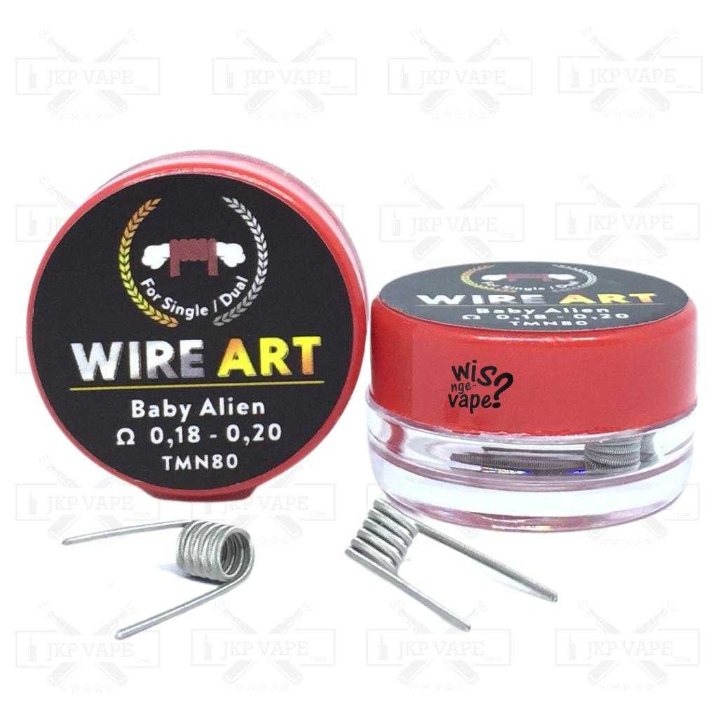 Jual Wire Art Baby Alien 0.19-0.22 Ohm - Coil Vape Authentic