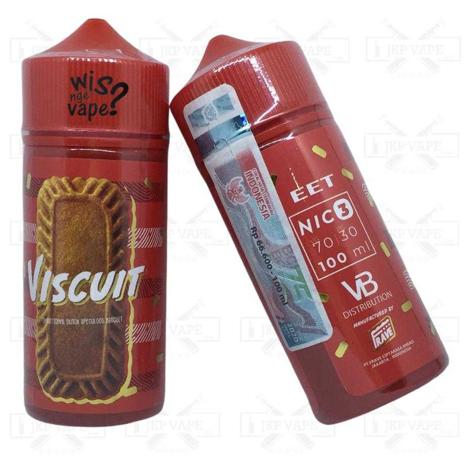 Jual Viscuit Traditional Biscuit 100ml - Liquid Freebase Vape